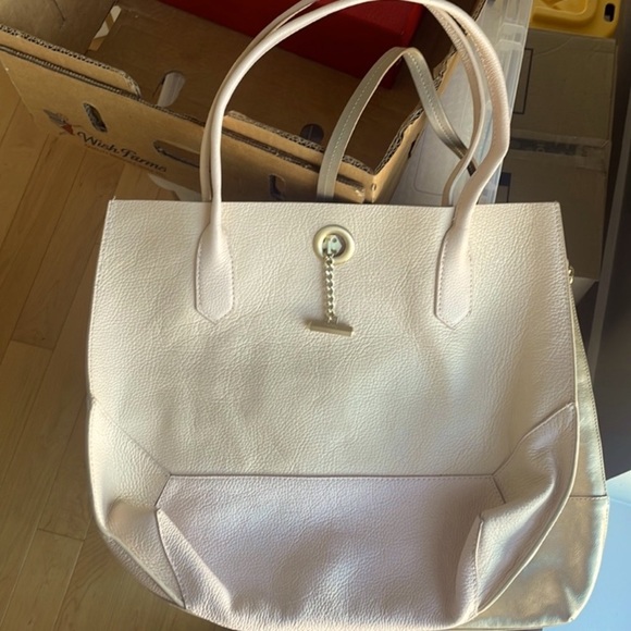 Botkier | Bags | Nwt Botkier Nude Pale Blush Oversized Waverly Tote Bag ...